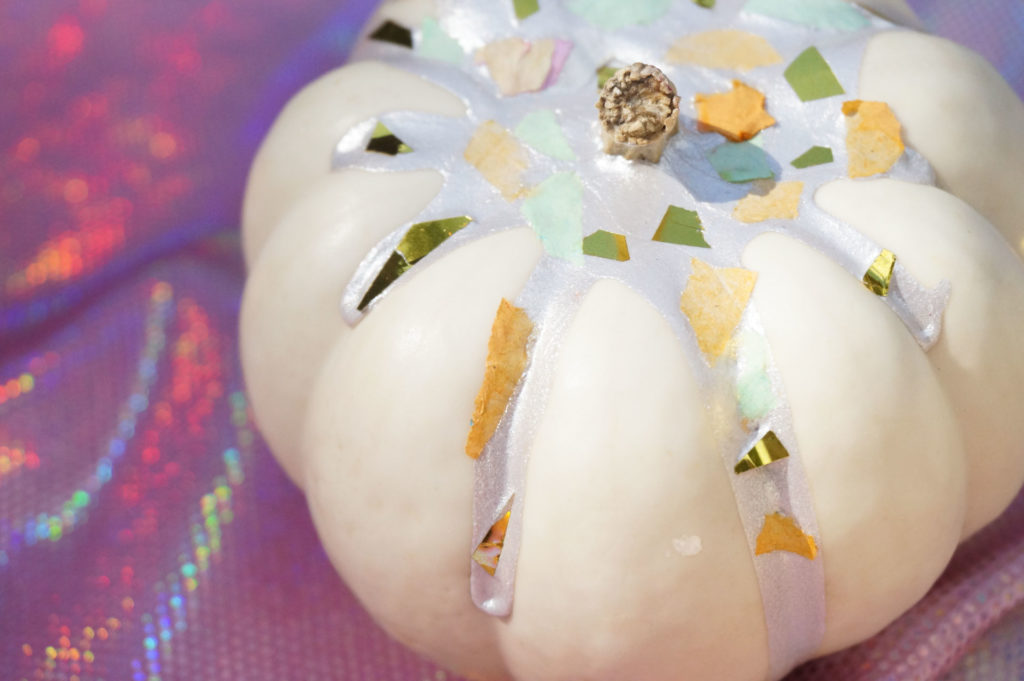 DIY Terrazzo Confetti Pumpkins | Mirror80